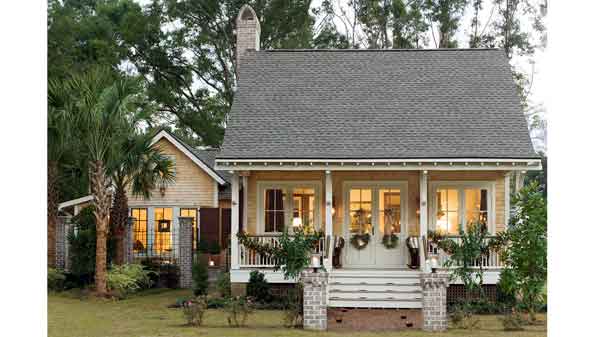 Our Colonial Cottage Southern Living House Plan