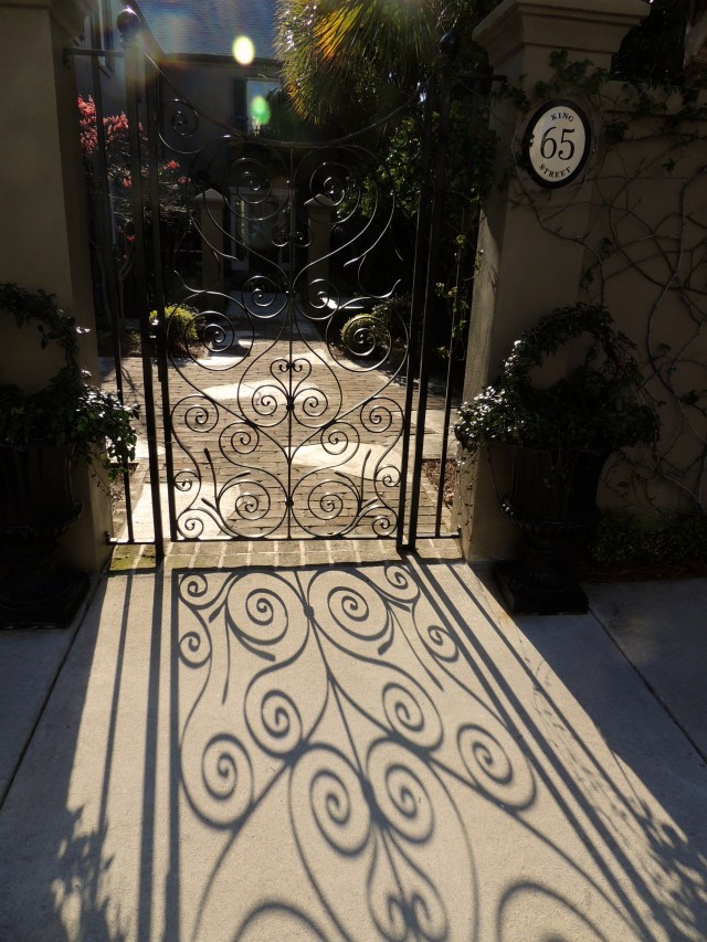 Gate Shadows… Charleston! – ARTFOODHOME.COM