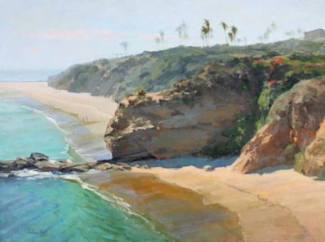 Montage by Robin Hall 30×40 Oil – ARTFOODHOME.COM