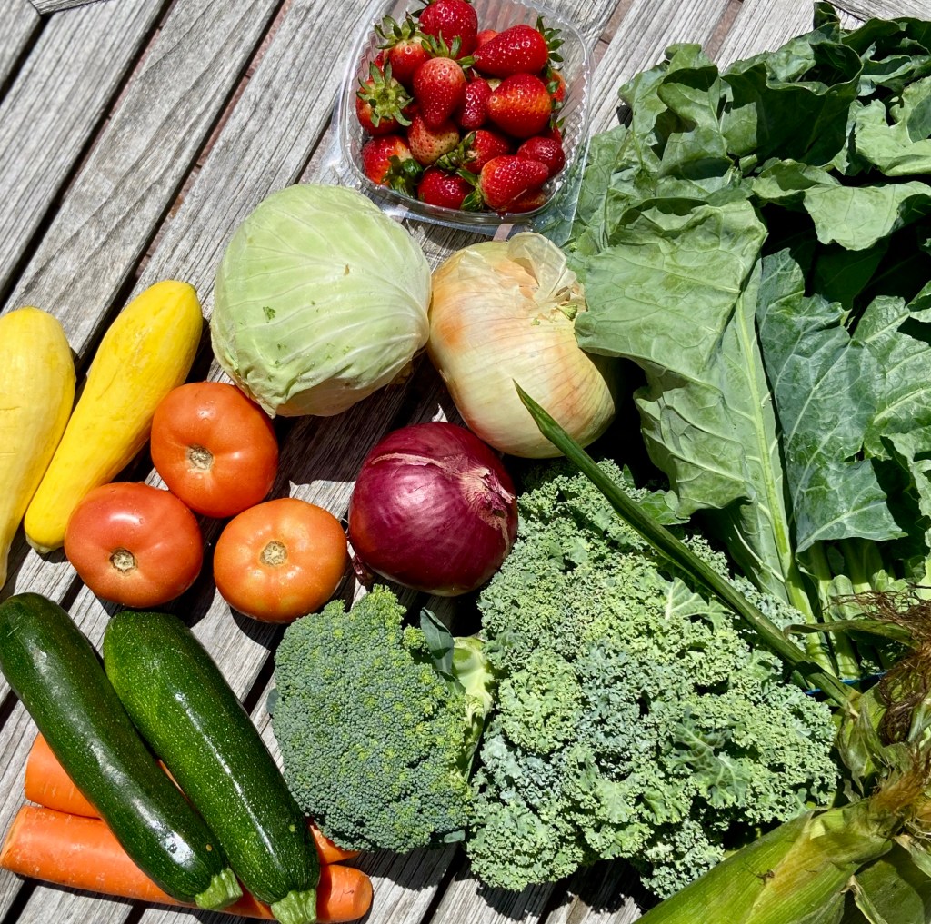 CSA Veggies and Recipes I made… 18# of fabulous veggies! – ARTFOODHOME.COM