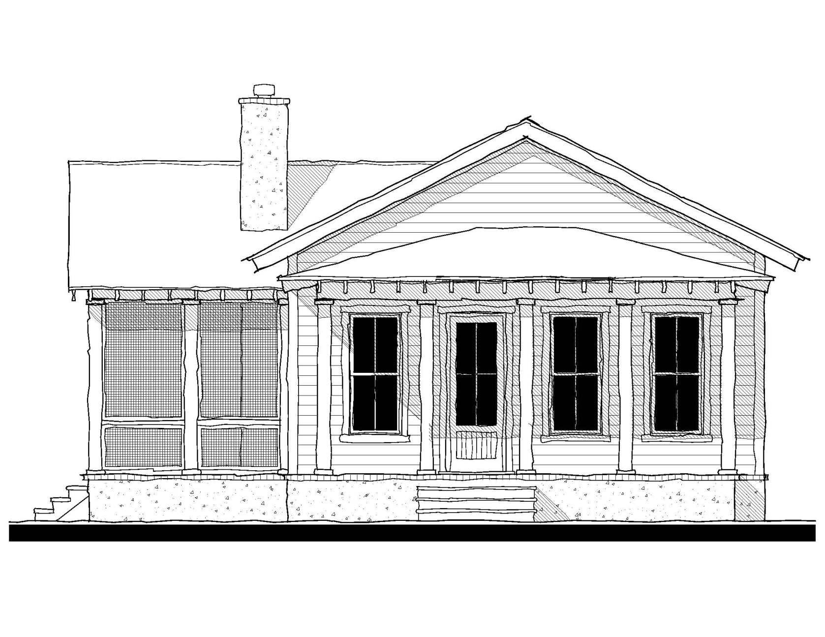 Carriage Run Cottage (18318) by Allison Ramsey Architects – ARTFOODHOME.COM