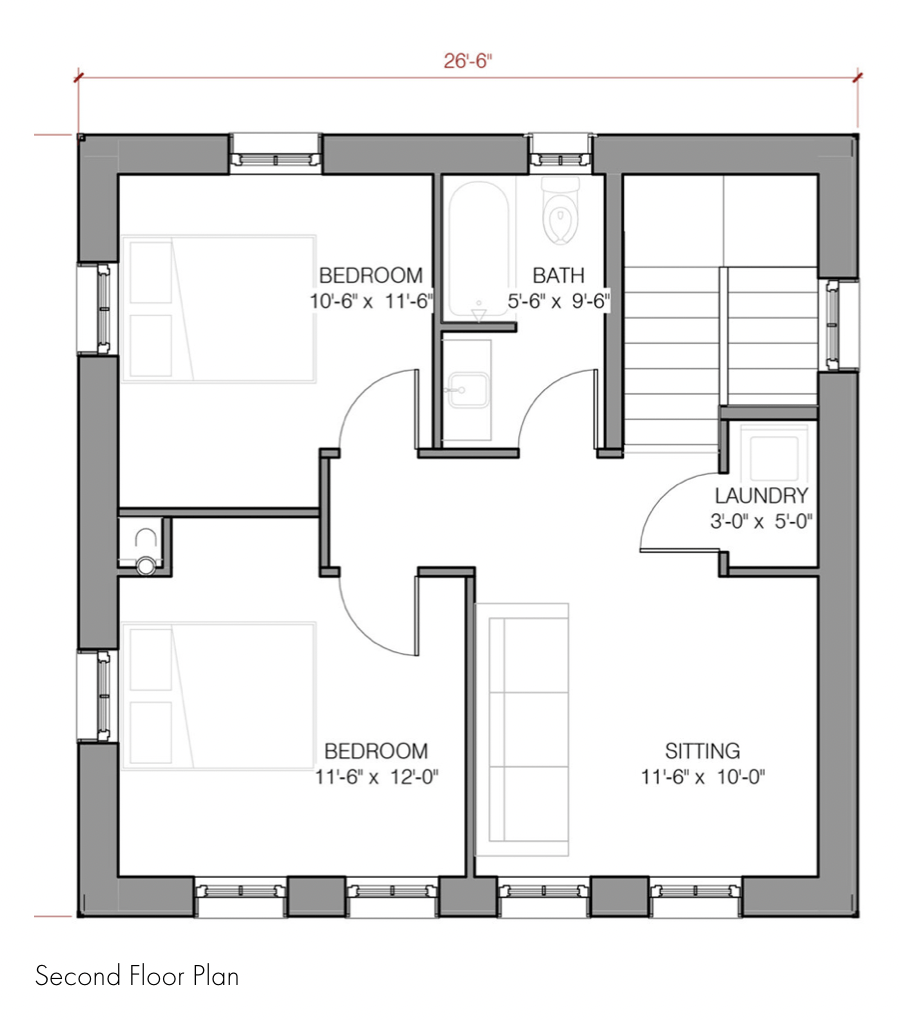 Model 1800 House Plan by GO LOGIC! – ARTFOODHOME.COM