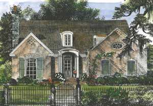Allendale House Plan by John Tee for Southern Living (SL-1318 ...