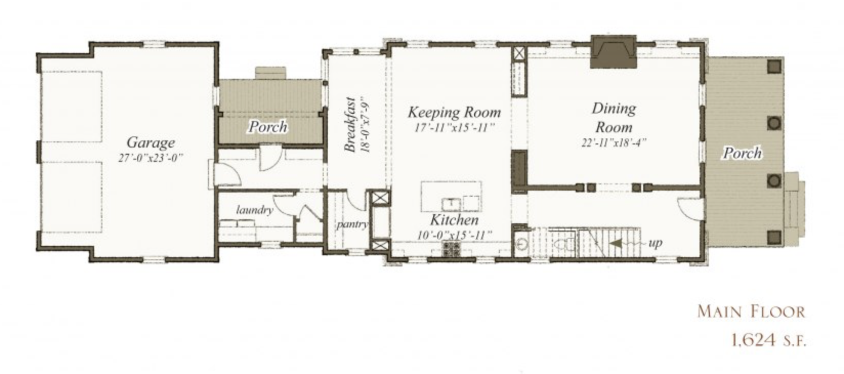 Grady Street House Plan by Our Town Plans for Southern Living ...