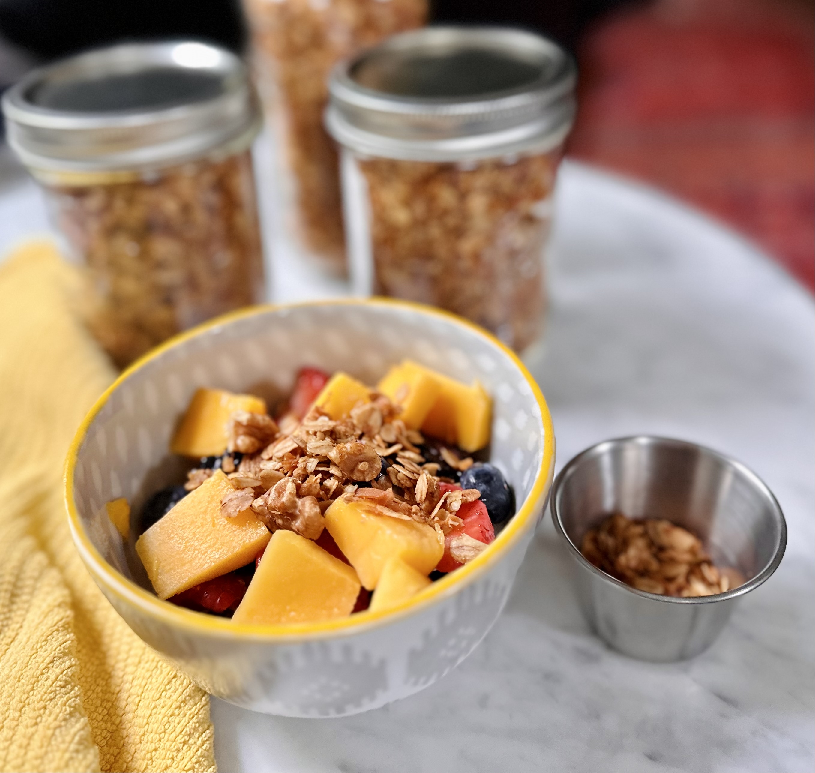Homemade Granola with Coconut & Walnuts! – ARTFOODHOME.COM